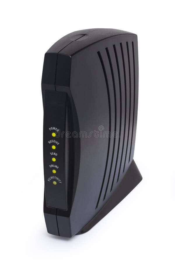 Cable Modem stock image. Image of online, send, connection - 1884465