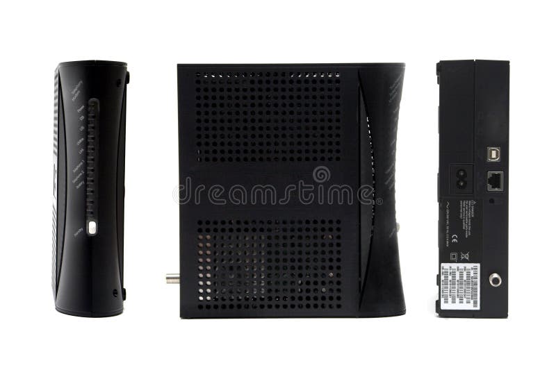 Cable Modem stock photo. Image of router, networking, broadband - 913236