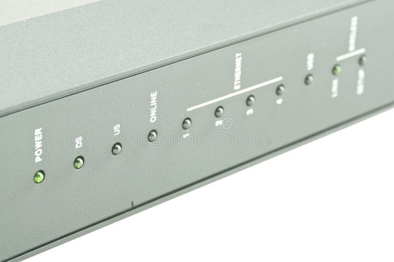 Cable modem router offline stock photo. Image of speed - 38411202