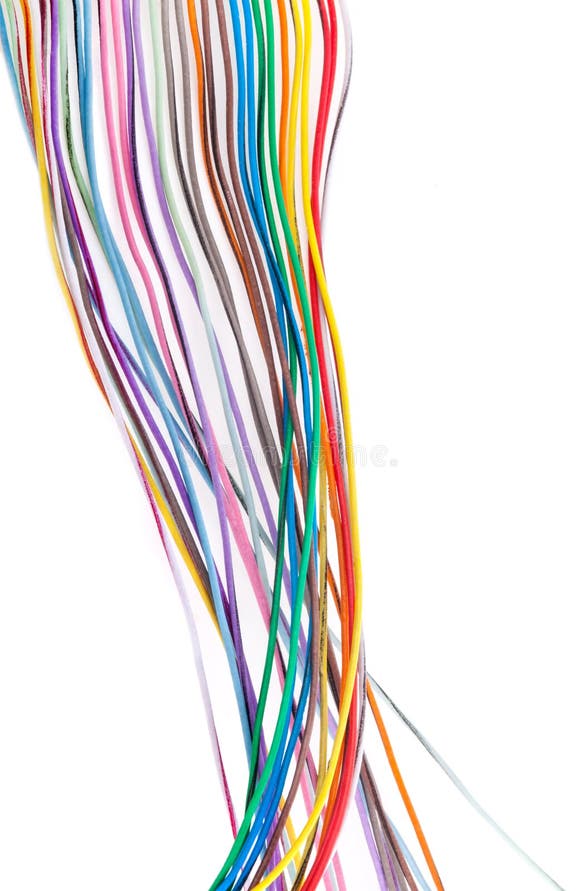 Cable multicolor imagen de archivo. Imagen de global - 36533007