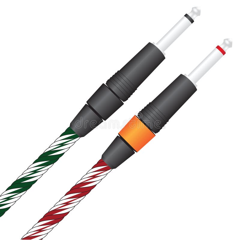 Cable for Musical Instruments Stock Vector - Illustration of industry ...