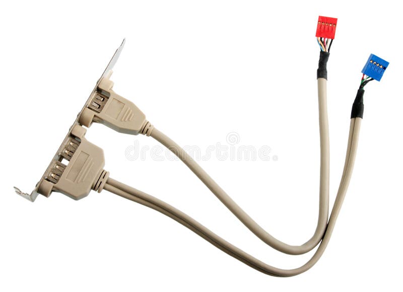 Cable for Outside-device Commutation Stock Image - Image of steel ...