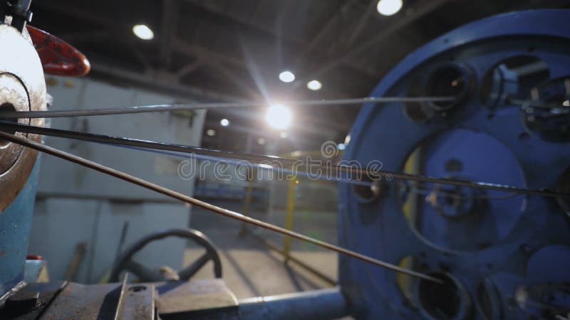 Cable Plexus Close-up, Cable Manufacturing Process in a Modern Factory ...
