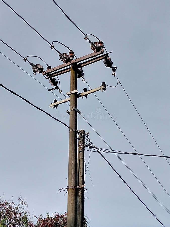 Cable Powered PLN Share Telekomunication Stock Image - Image of cable ...