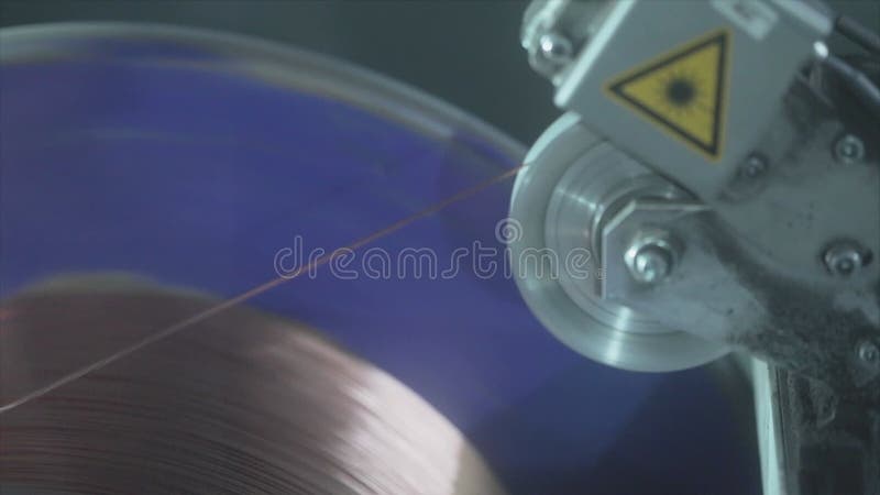 Cable Production Process, Mechanism in a Cable Factory Stock Footage ...