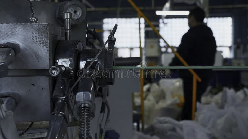 Cable Production Process, Mechanism in a Cable Factory. Creative ...