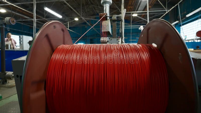 Coil Manufacturing, Manufacturing Process, Copper Supply Stock Video ...