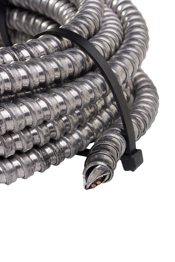 Cable protection conduit stock photo. Image of protective - 16217910