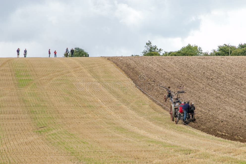 Cable Pulled Plough at Dorset Steam Fair Editorial Photography - Image ...