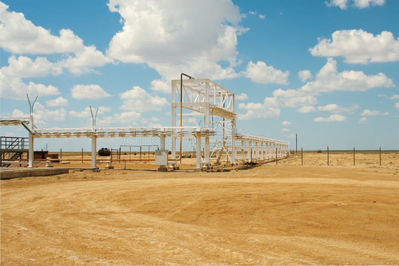 Cable rack. stock photo. Image of bright, land, environment - 19944894