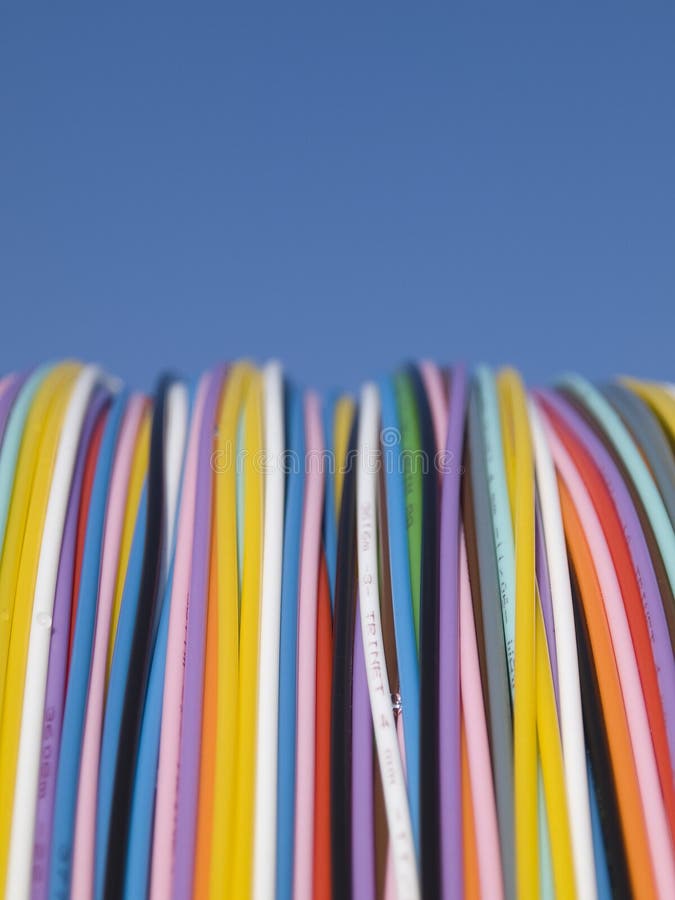 Cable on a reel stock image. Image of cables, cable, reel - 10847549