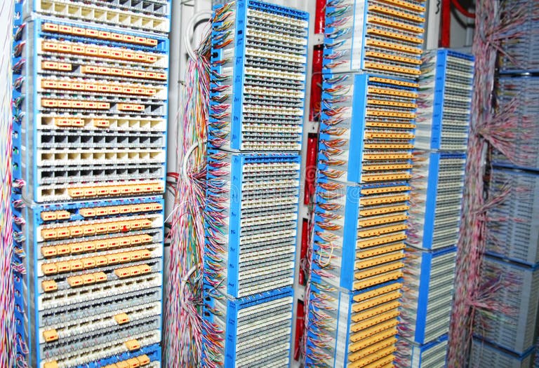 Cable sand panel stock image. Image of adsl, ethernet - 7299961