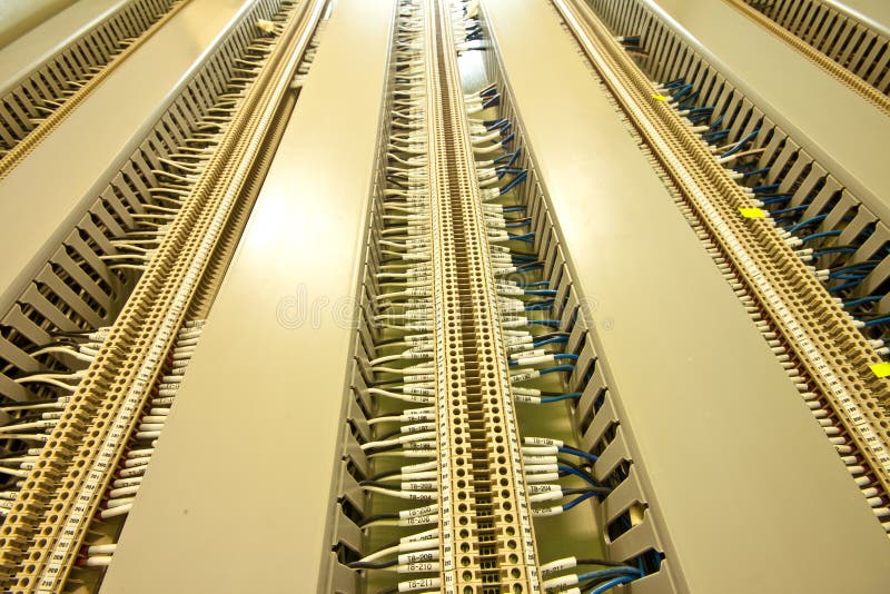 Cable in slot stock image. Image of modern, area, look - 21490813