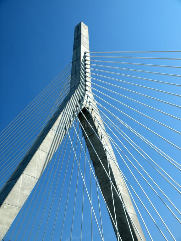 Cable Stay Bridge Wishbone stock photo. Image of cable - 5954344