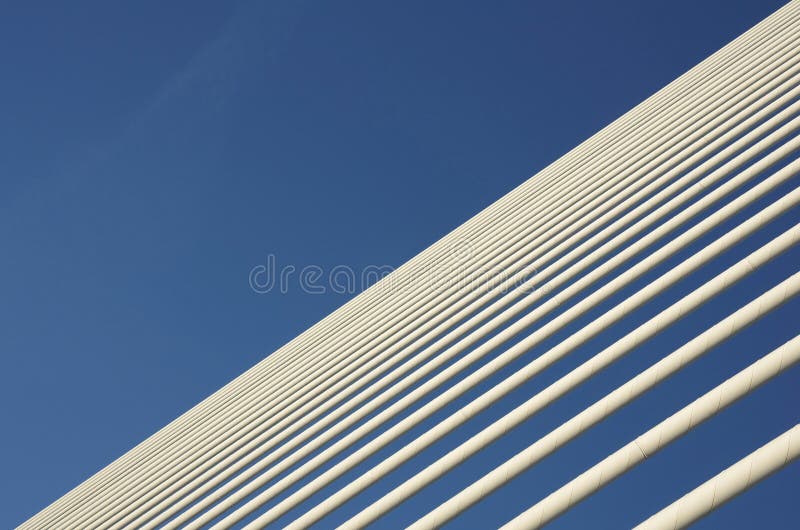 Cable stayed bridge editorial photo. Image of spanish - 59420771