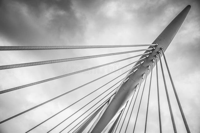 Cable stayed bridge stock image. Image of cable, road - 62346335