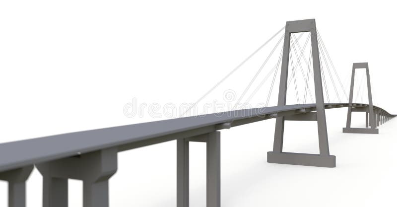 Cable Stayed Bridge Stock Illustrations – 96 Cable Stayed Bridge Stock ...