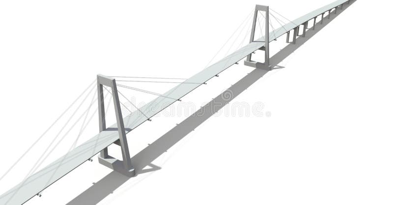 Cable Stayed Bridge Stock Illustrations – 96 Cable Stayed Bridge Stock ...