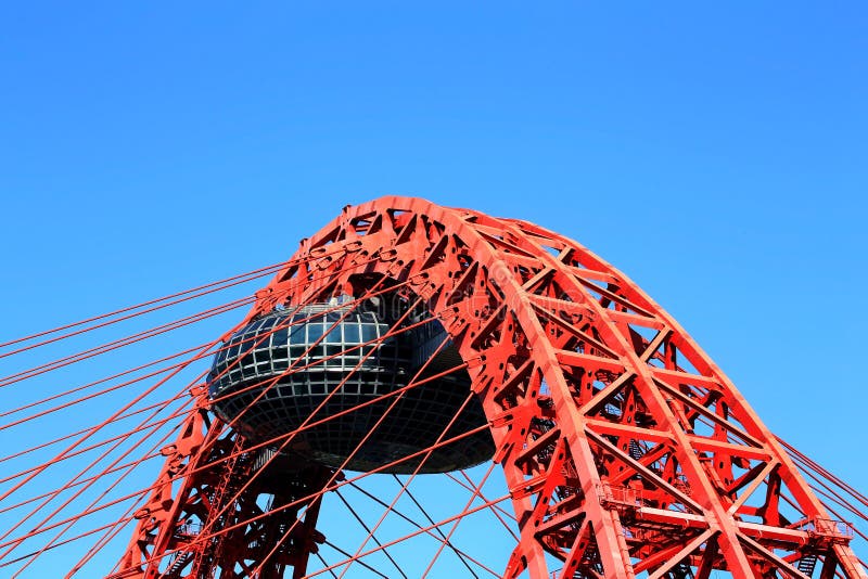Cable-stayed truss stock image. Image of braced, business - 48695541