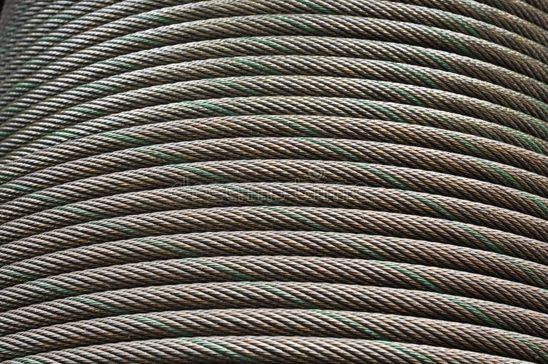 Cable Steel Line Curve stock photo. Image of conformation - 12222060