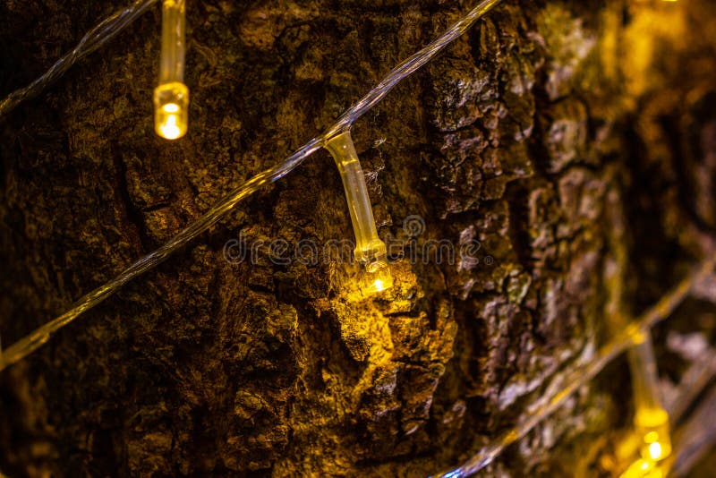 Cable of String Led Lights Used for Decorating for Beauty According To ...