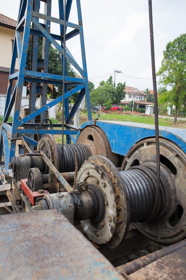 Cable System Pile Driver Machine Stock Photos - Free & Royalty-Free ...