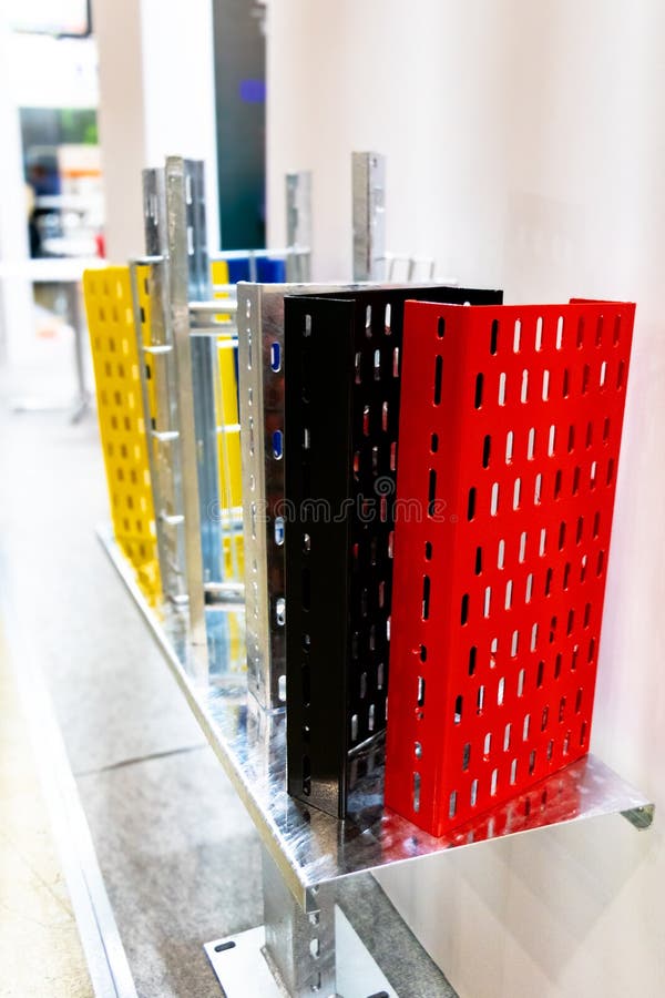 Cable Systems and Mechanical Cable Fastening Systems Stock Image ...