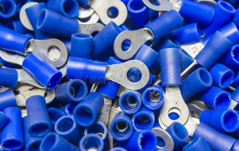 Cable terminals stock photo. Image of line, distribution - 58084684