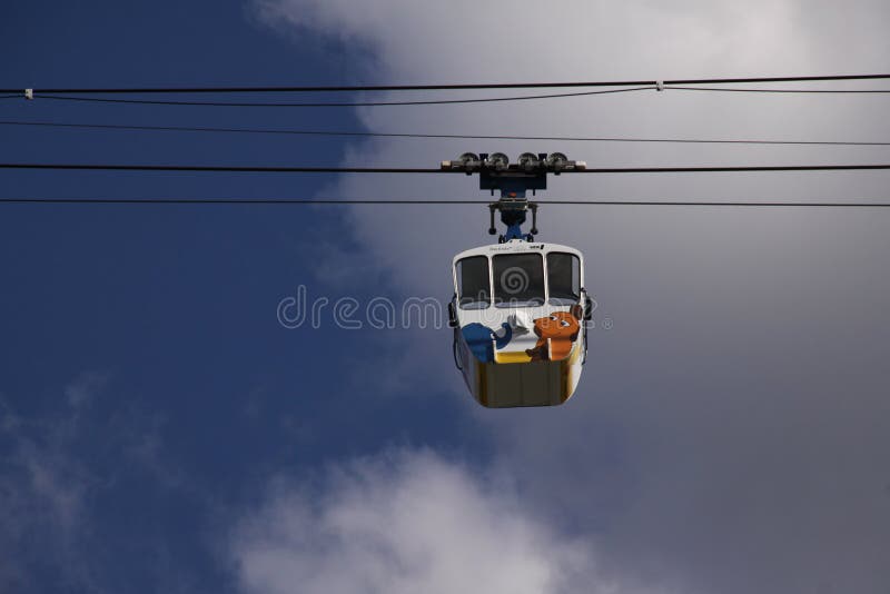 Cable way in Cologne editorial photo. Image of heaven - 81182981