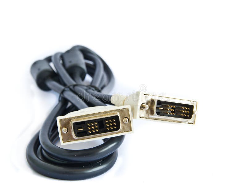 Cable Wire Computer stock photo. Image of device, connector - 28611892