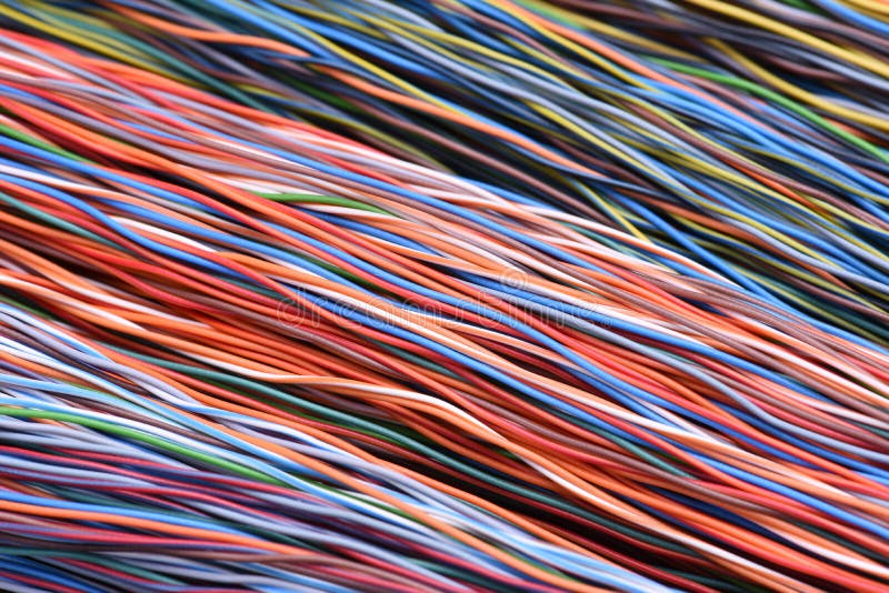 Cable and Wire Internet Access Stock Photo - Image of abstract ...