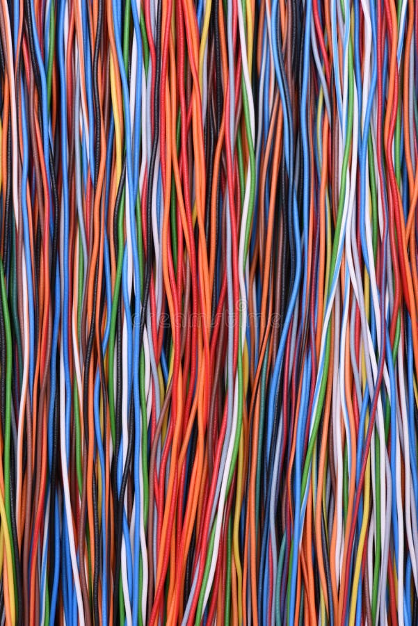 Cable and Wire Internet Access Stock Photo - Image of technology ...