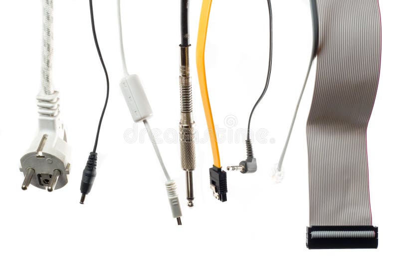 Cables stock image. Image of backgrounds, device, electricity - 4265143