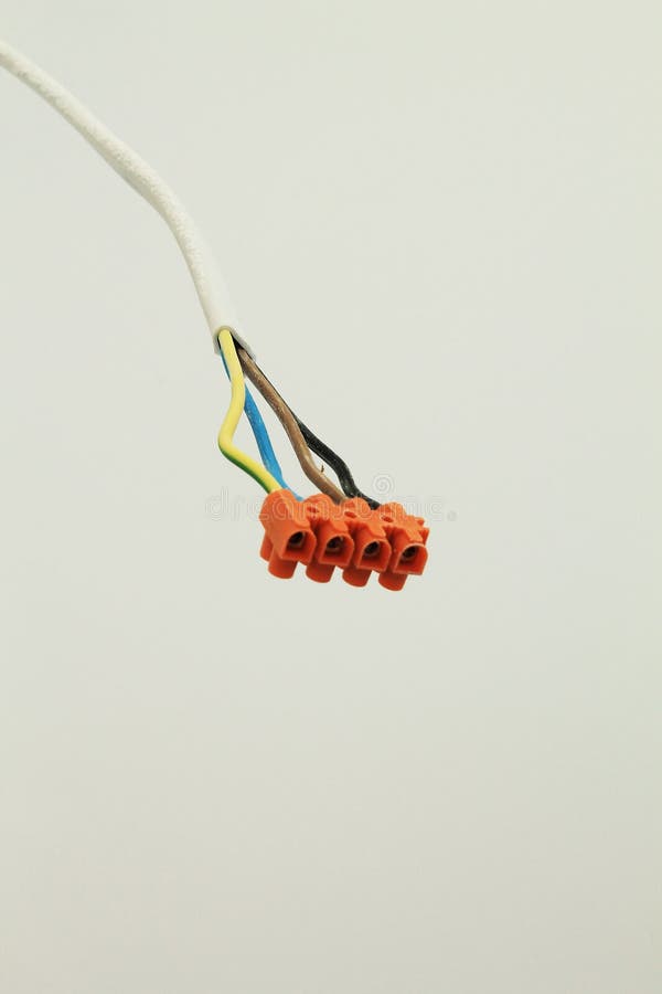Cables Hanging from the Ceiling Stock Photo - Image of studio, cross ...