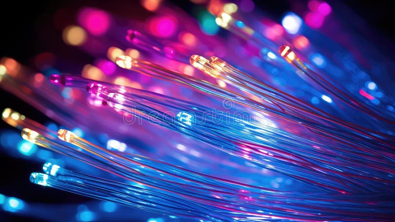 Cables high speed data stock illustration. Illustration of technology ...