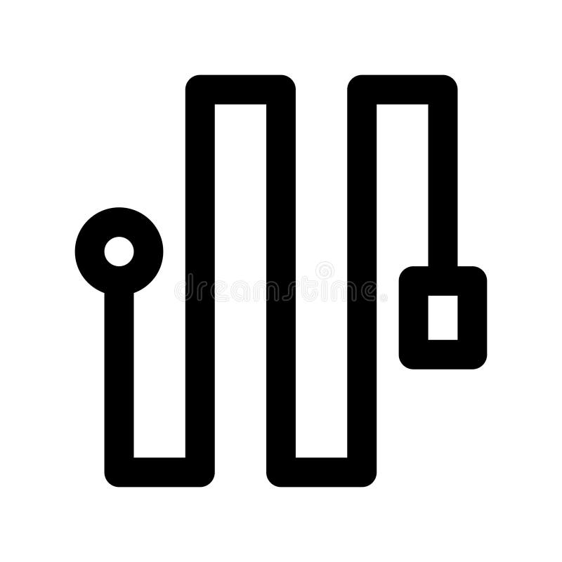 Cables Icon Outline Vector Illustration Can Be Used for Websites ...