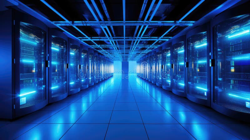 Cables moving data stock illustration. Illustration of connectivity ...