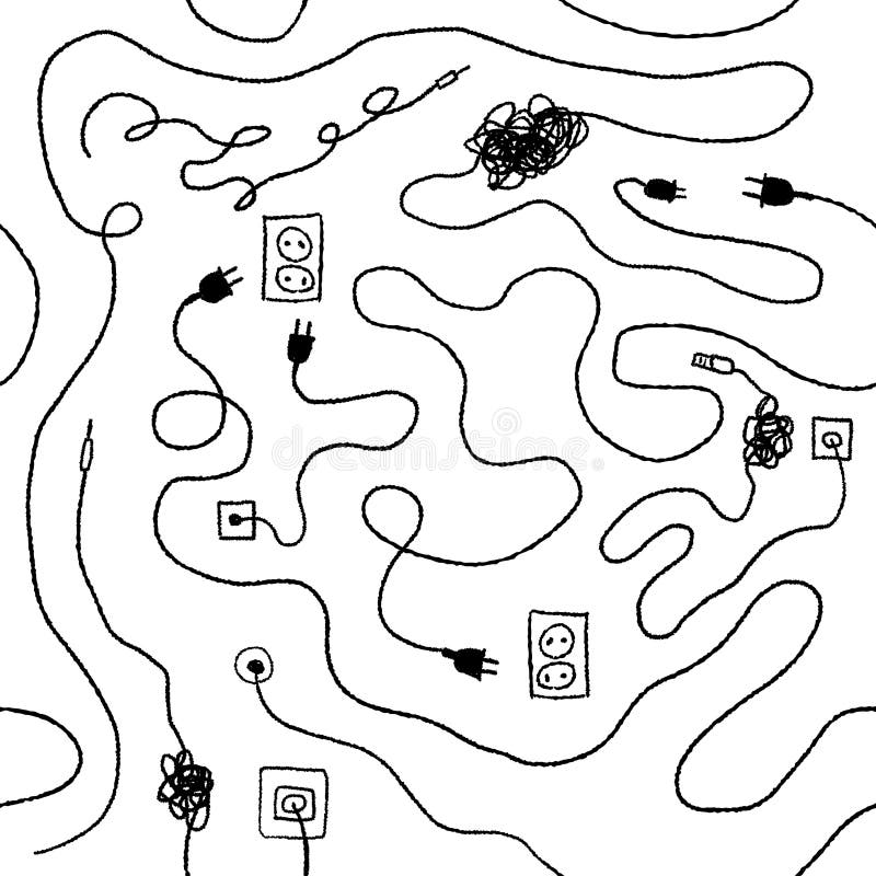 USB texture stock vector. Illustration of connect, connection - 42128217