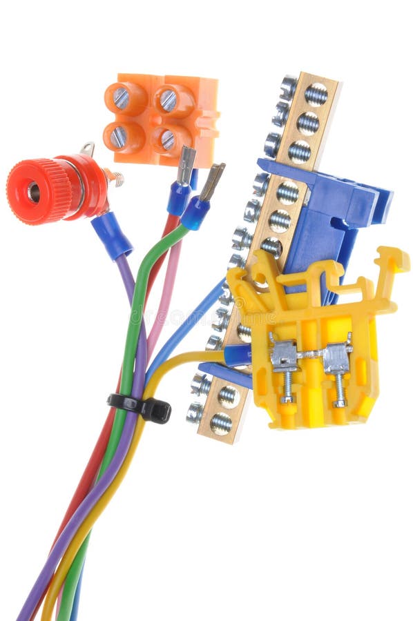 Cables with Terminals Used in Electrical Installation Systems Stock ...