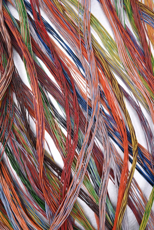 Cables and Wires of Electrical Network Stock Photo - Image of cables ...