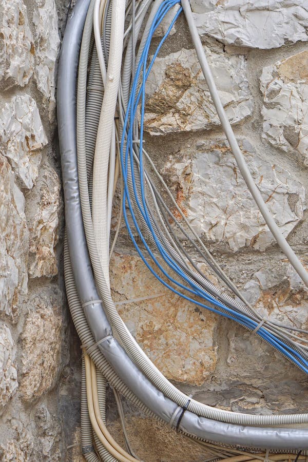 Cables stock image. Image of wire, insulated, electric - 55800369
