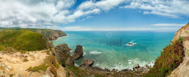 Cabo DA Roca (cap Roca), Portugal Photo stock - Image du portugal ...