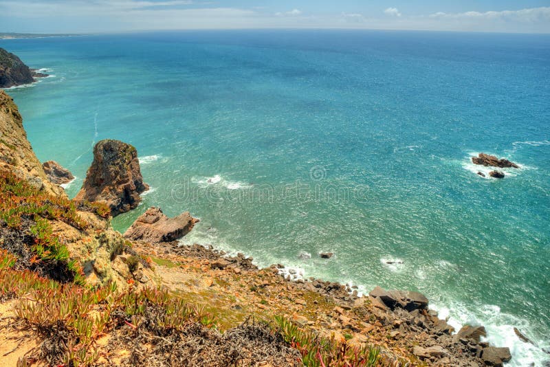 Cabo DA Roca (cap Roca), Portugal Photo stock - Image du portugal ...