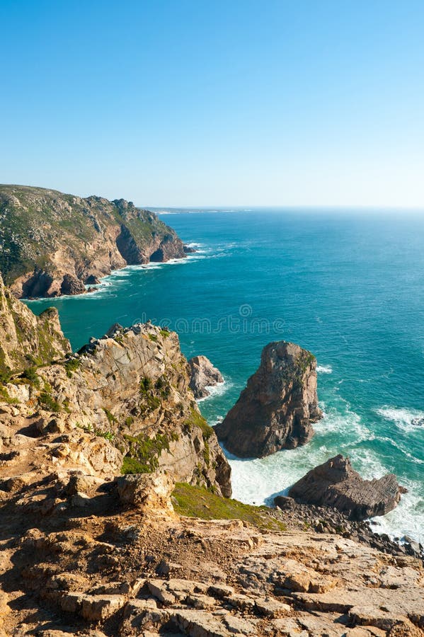Cabo da Roca, Portugal stock image. Image of ocean, travel - 50609085