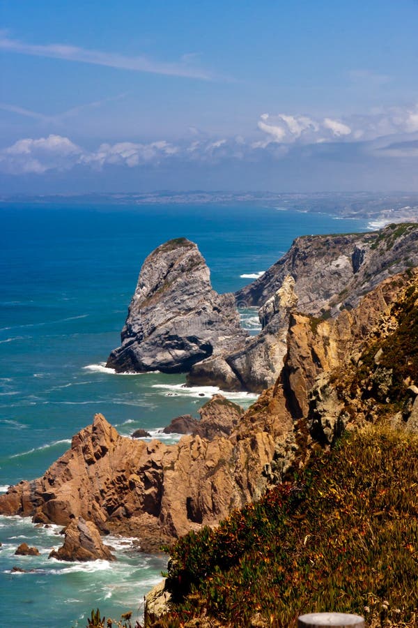 Cabo Da Roca Portugal Cliffs Stock Photo - Image of nature, wave: 20795984