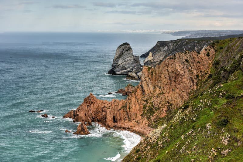 Cabo da Roca - Portugal stock image. Image of landmark - 83682545