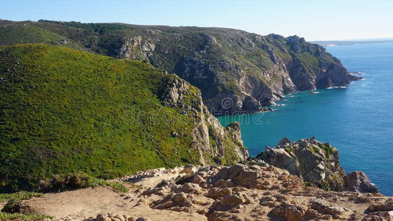 Cabo da Roca stock photo. Image of roca, water, sintra - 109775960