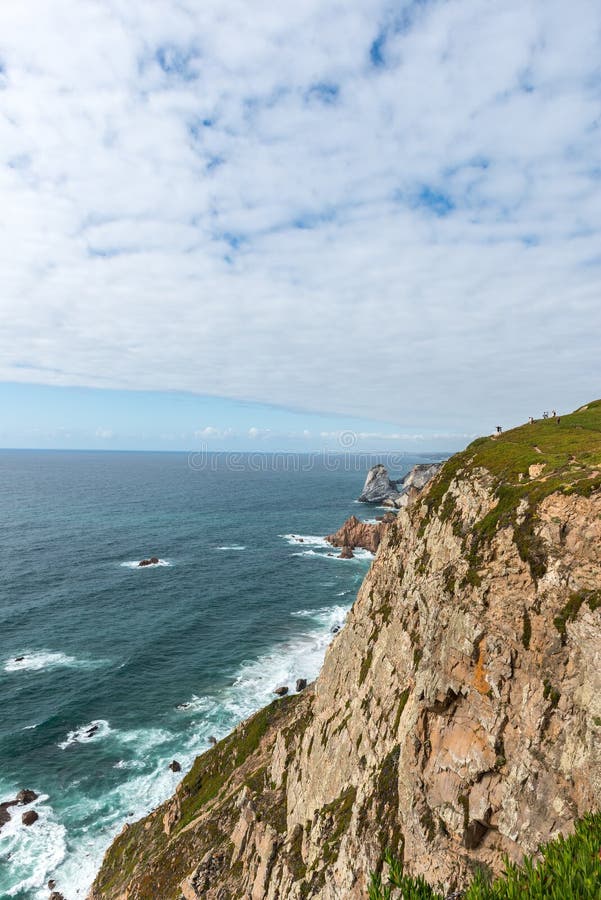 Cabo DA Roca, Sintra (Portugal) Stockfoto - Bild von fotographie ...