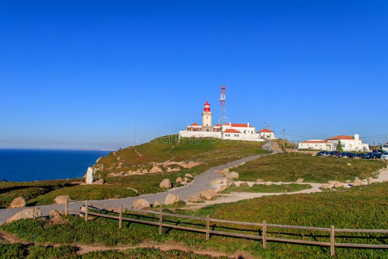 Cabo da Roca stock photo. Image of vacation, roca, europe - 86204190