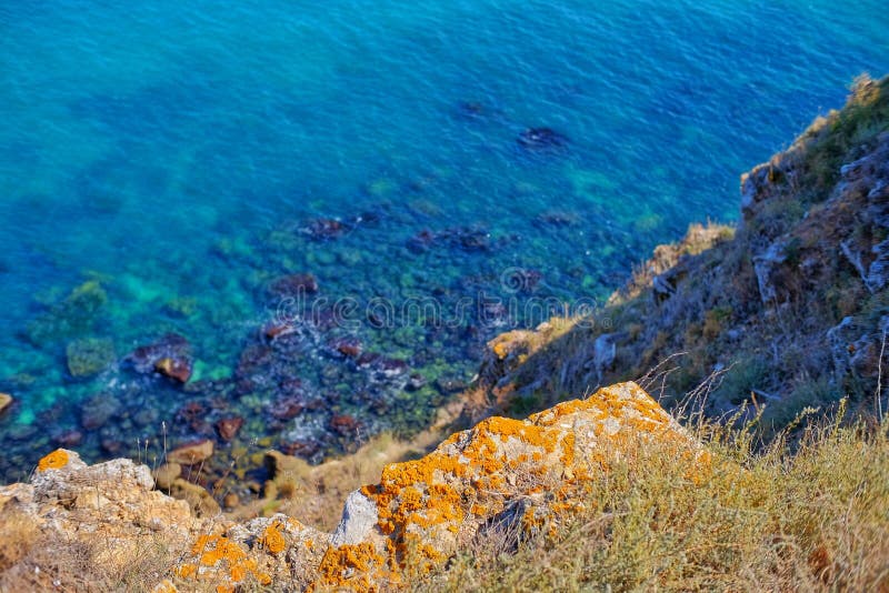 Cabo Kaliakra, Bulgaria foto de archivo. Imagen de paisaje - 160230102